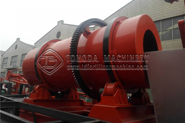 Fertilizer Rotary Drum Coating Machine | bio pellet fertilizer ...