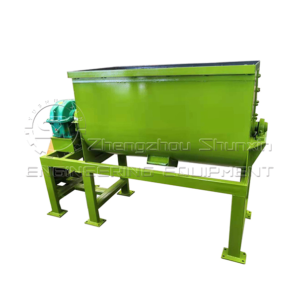 horizontal fertilizer mixer4 - bio pellet fertilizer manufacturing machine